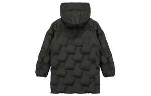 NEW BALANCE Long Down Puffer Jacket - Black
