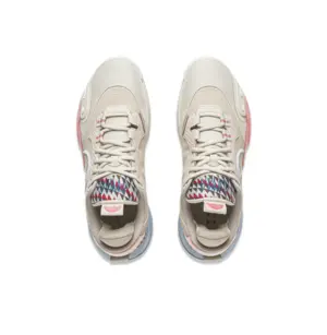 LI-NING Wade All City "origin" Athletic Sneakers - Beige/red/blue