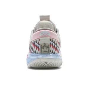LI-NING Wade All City "origin" Athletic Sneakers - Beige/red/blue
