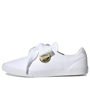Adidas Sleek Low Sneakers With Gold Metallic Detail
