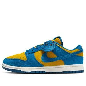 Nike Dunk Low "panda Blue Gold" Sneakers - Blue/gold