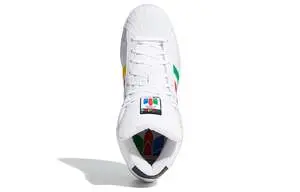 Adidas Pro Model High Top Sneakers - Whiteblue