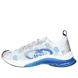 Gucci Run Sneaker - White/blue