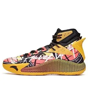 ANTA Klay Thompson 5 'have Fun In La' High-top Sneakers - Yellow/black/red