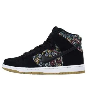Nike Dunk High Premium "seat Cover" Sneakers - Black
