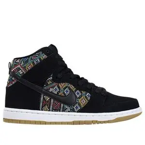 Nike Dunk High Premium "seat Cover" Sneakers - Black