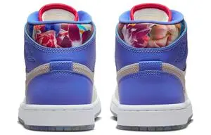 JORDAN 1 Mid Se "valentine's Day Flowers" Sneakers - Purple
