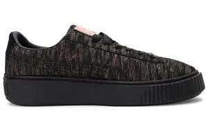 PUMA Basket Platform Velvet Rope Sneaker