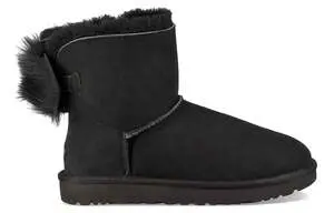 UGG Fluff Bow Mini Boots