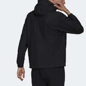 Adidas Logo Sports Black Track Jacket