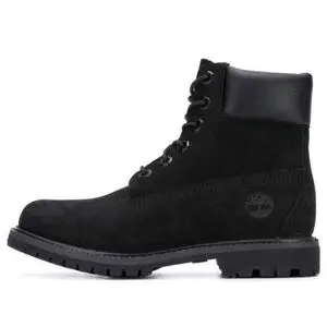 Timberland Premium Inch Nubuck Lace-up Boots - Black