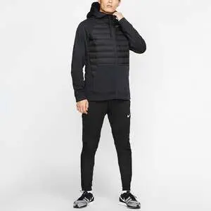 Nike Stay Warm Solid Color Sports Training Hooded Padded Jacket
