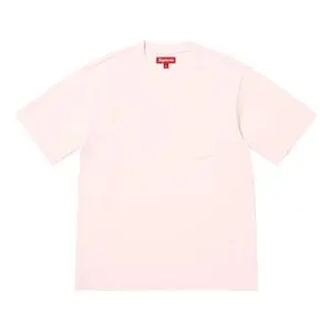 Supreme Ss26 S/s Pocket T-shirt - Pink