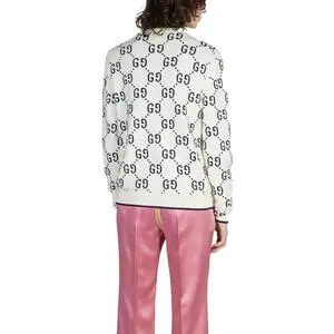 Gucci Gg Cotton Knit Sweater