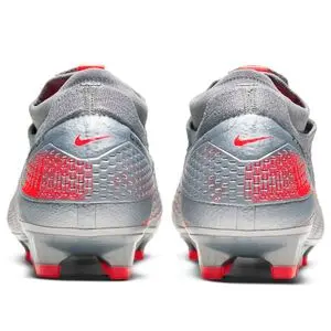 Nike Phantom Vision 2 Elite Dynamic Fit Fg Firm Ground Soccer Cleats - Silver/grey/red