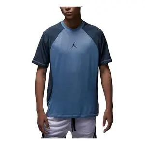 JORDAN Dri-fit Adv Sport Logo T-shirt 'blue - Blue/grey