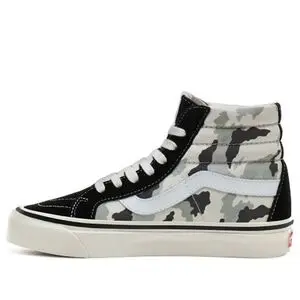 VANS Vans Anaheim Factory Sk8-Hi 38 DX Camouflage High Top Sneakers Gray