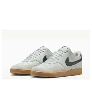 Nike Court Vision Low Top Sneakers - White/black