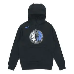 Nike Nba Dallas Mavericks Player Pullover Hoodie - Black