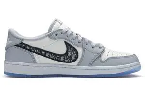 JORDAN Air 1 Low X Dior - Grey