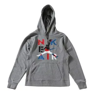 JORDAN Air 4 Graphic Hoodie - Gray