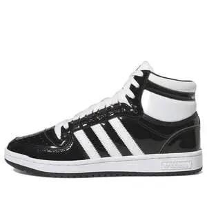 Adidas Top Ten Rb High Top Sneakers - Core Black/cloud White/gold Metallic