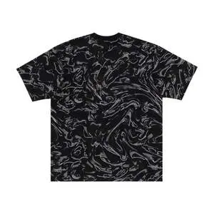 A BATHING APE Marbling Camo One Point Relaxed Fit Tee