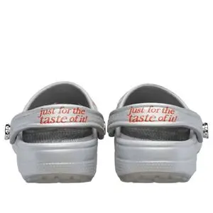 CROCS X Coca-cola Classic Clogs 'diet Coke - Silver/red