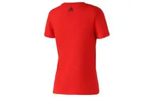 Adidas Short Sleeve Crewneck T-shirt - Red