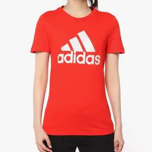 Adidas Short Sleeve Crewneck T-shirt - Red