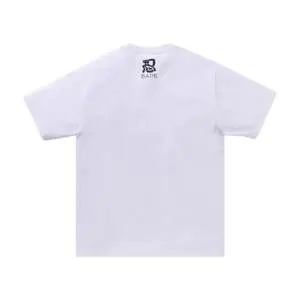 A BATHING APE Ninja College Tee - White
