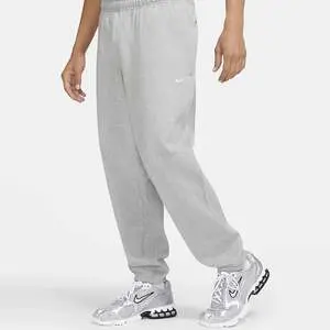 Nike Lab Solid Color Stay Warm Bundle Feet Sports Pants 'light Grey