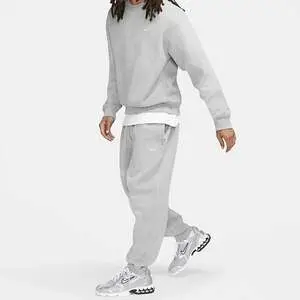 Nike Lab Solid Color Stay Warm Bundle Feet Sports Pants 'light Grey - Gray