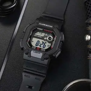 Casio Digital Illuminator Watch - Black