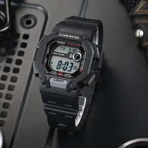 Casio Digital Illuminator Watch - Black