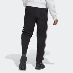 Adidas Aeroready Essentials Stanford Open Hem Embroidered Small Logo Pants - Black