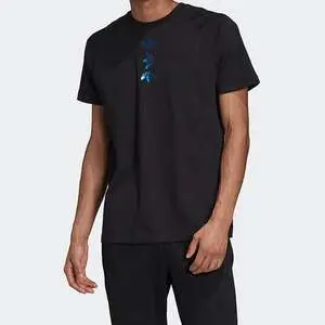 Adidas Originals Zeno Tee Blue Logo Short Sleeve