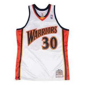 Mitchell & Ness Nba Golden State Warriors 2009-10 Stephen Curry Jersey - White