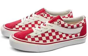 VANS Bold Ni Checkerboard Sneakers - Red
