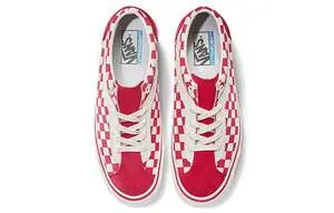 VANS Bold Ni Checkerboard Sneakers - Red