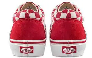 VANS Bold Ni Checkerboard Sneakers - Red