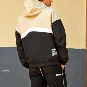 VANS Colorblock Zip Up Hooded Jacket