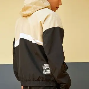 VANS Colorblock Zip Up Hooded Jacket