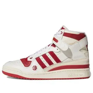 Adidas Forum 84 High X Eric Emanuel "indiana Hoosiers - White/red