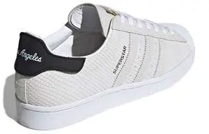 Adidas Superstar Snakeskin Sneakers - White