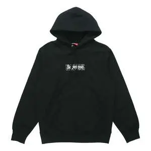 Supreme Supreme Bandana Box Logo Fleece Hoodie Black