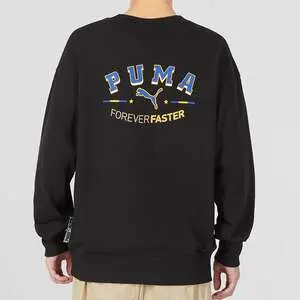PUMA Graphic Crew Neck Sweater