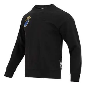 PUMA Graphic Crew Neck Sweater - Black