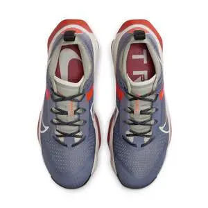Nike Zoomx Zegama Trail Running Sneakers - Blue/white/red