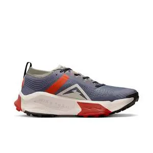 Nike Zoomx Zegama Trail Running Sneakers - Blue/white/red